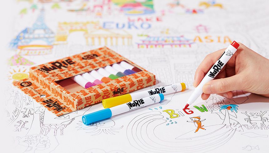 NuRIE 塗り絵 | 物語のある雑貨店 NUTS